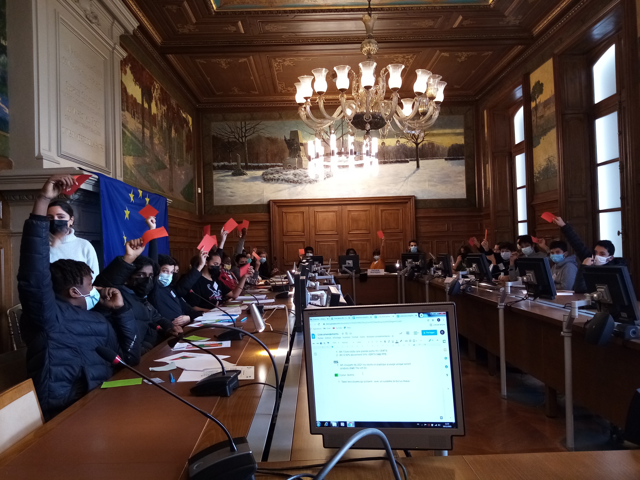 PFUE : Simulation de Parlement européen | Académie de Créteil