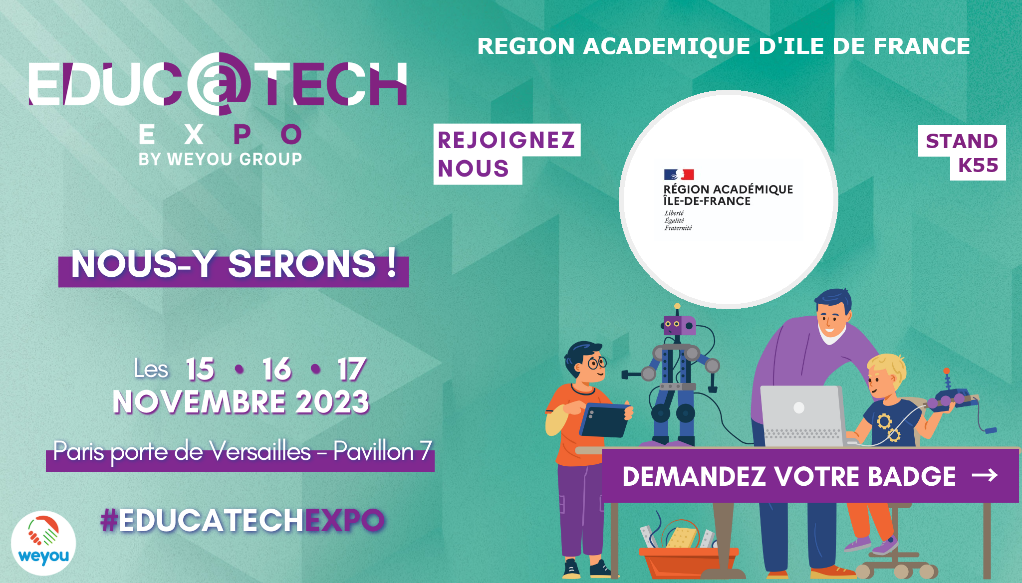 Salon Educ@tech des professionnels de l'innovation éducative | Académie ...