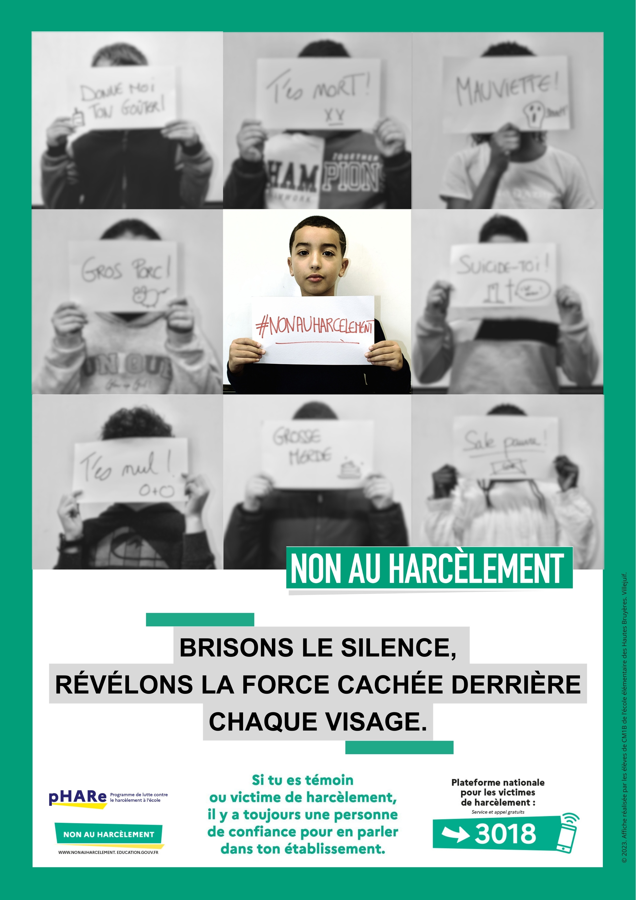 Les élèves disent Non au harcèlement | Académie de Créteil