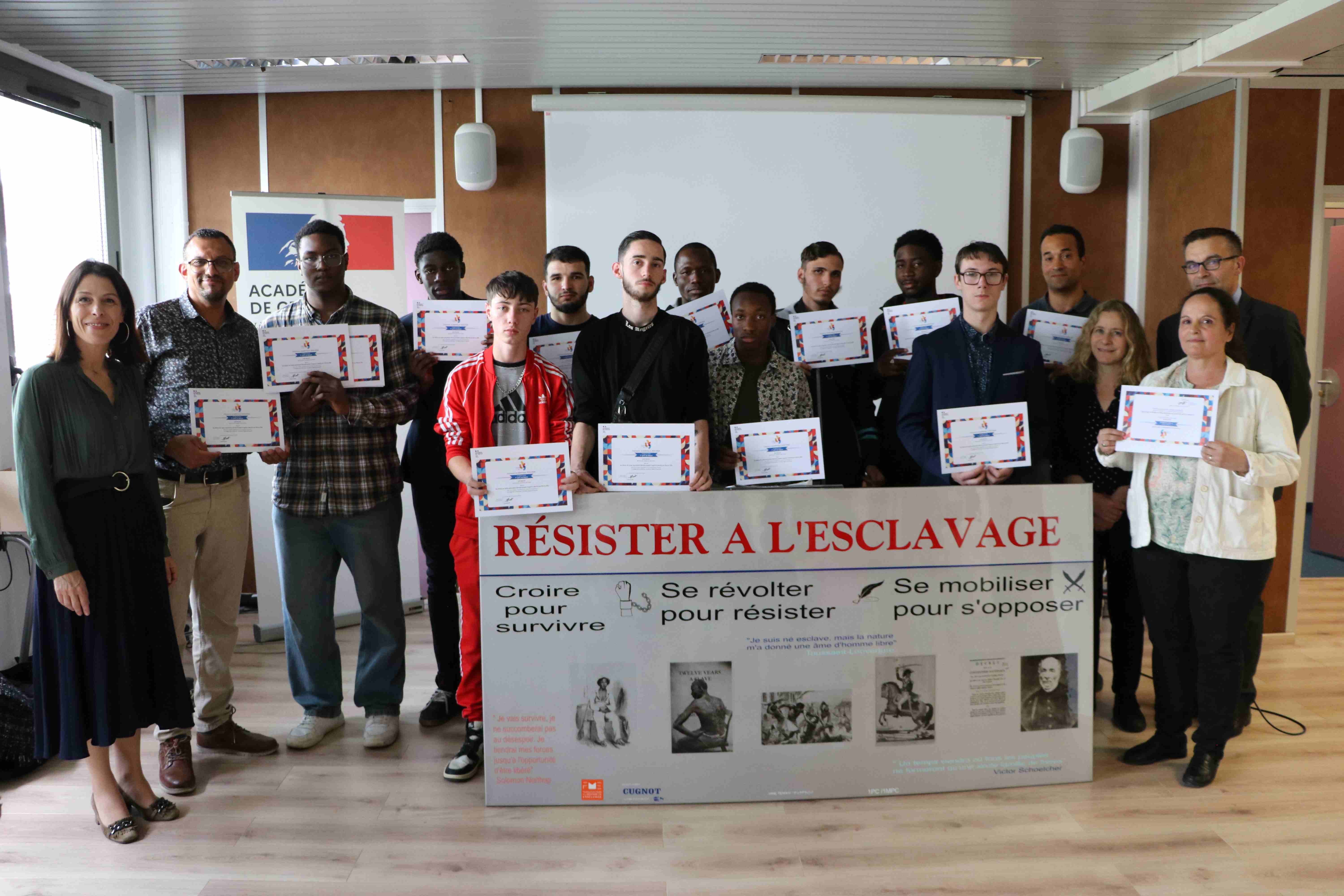 Remise des prix du concours « La flamme de l’égalité » 2024 | Académie de Créteil