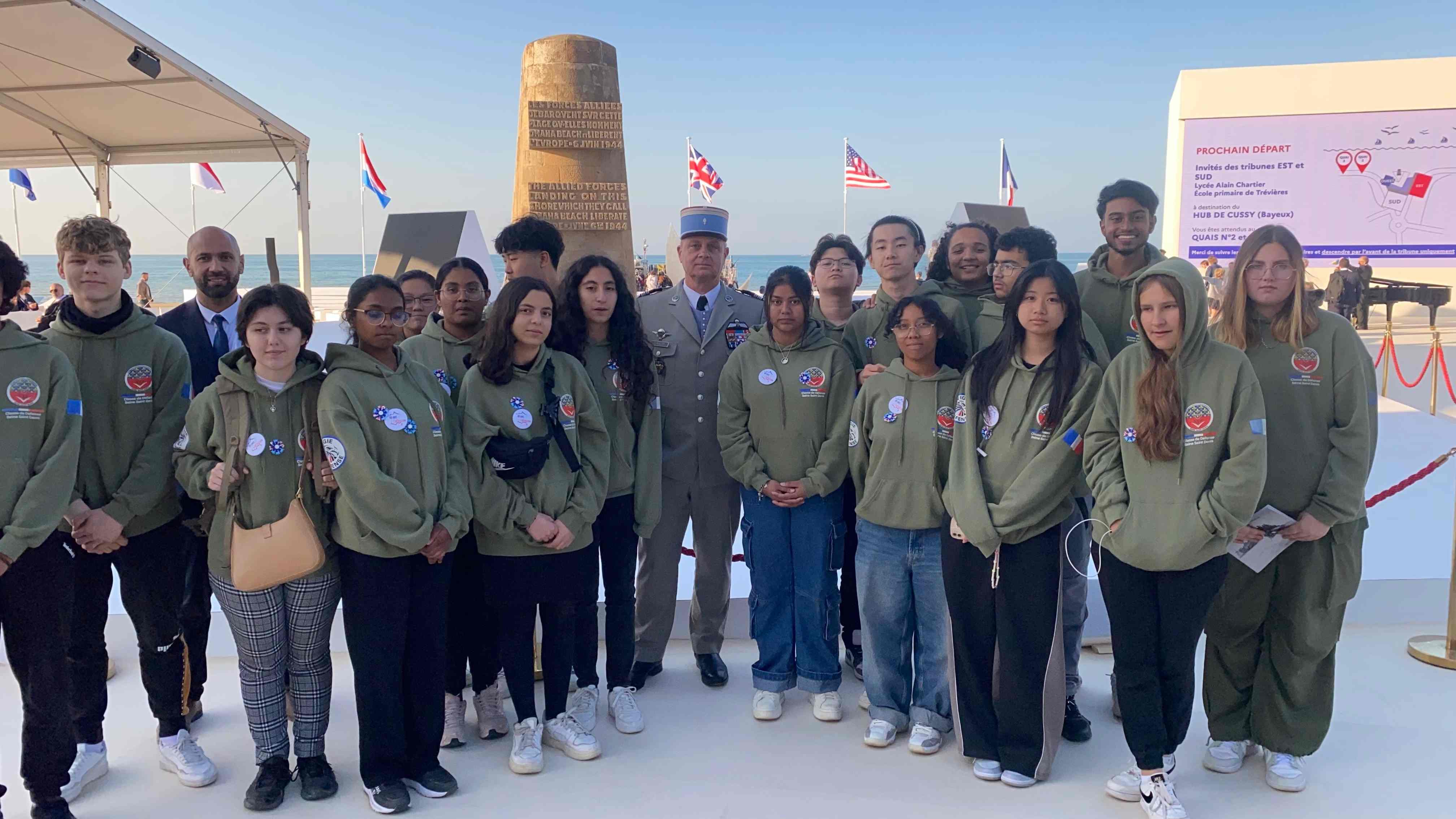 Commémoration du 80e anniversaire des débarquements en Normandie et en ...
